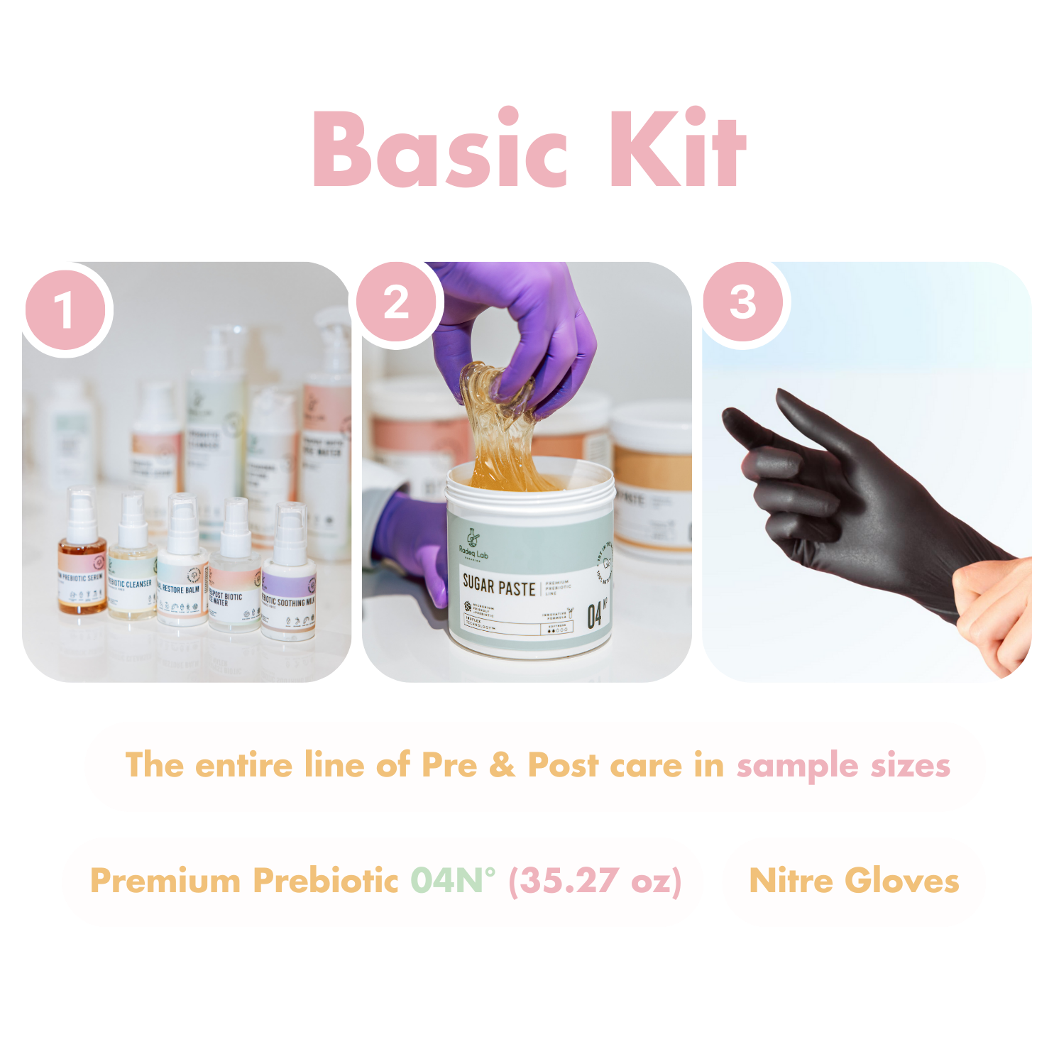 Basic Kit – Radeq Lab Sugaring US