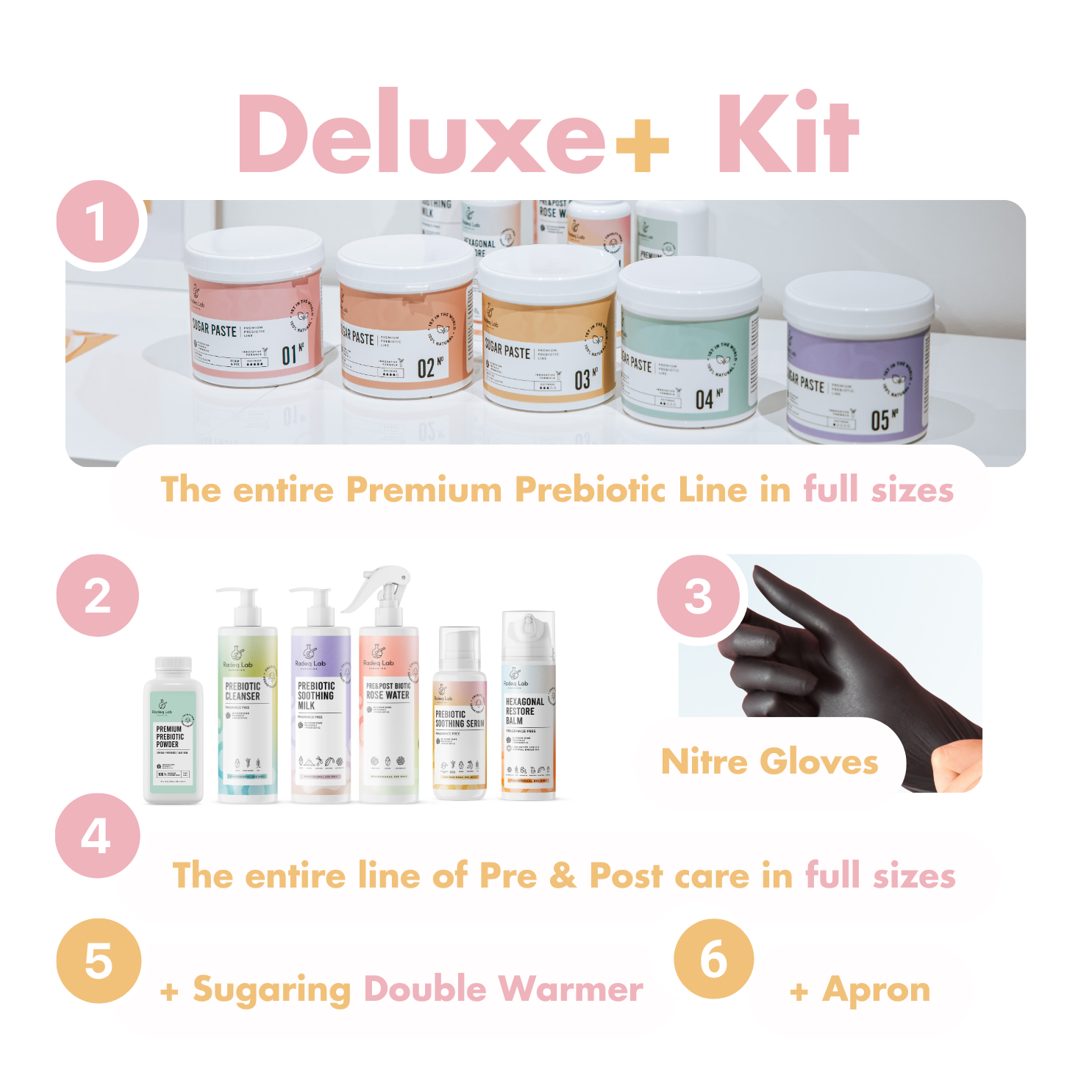 Bulks & Sample Kits – Radeq Lab Sugaring US