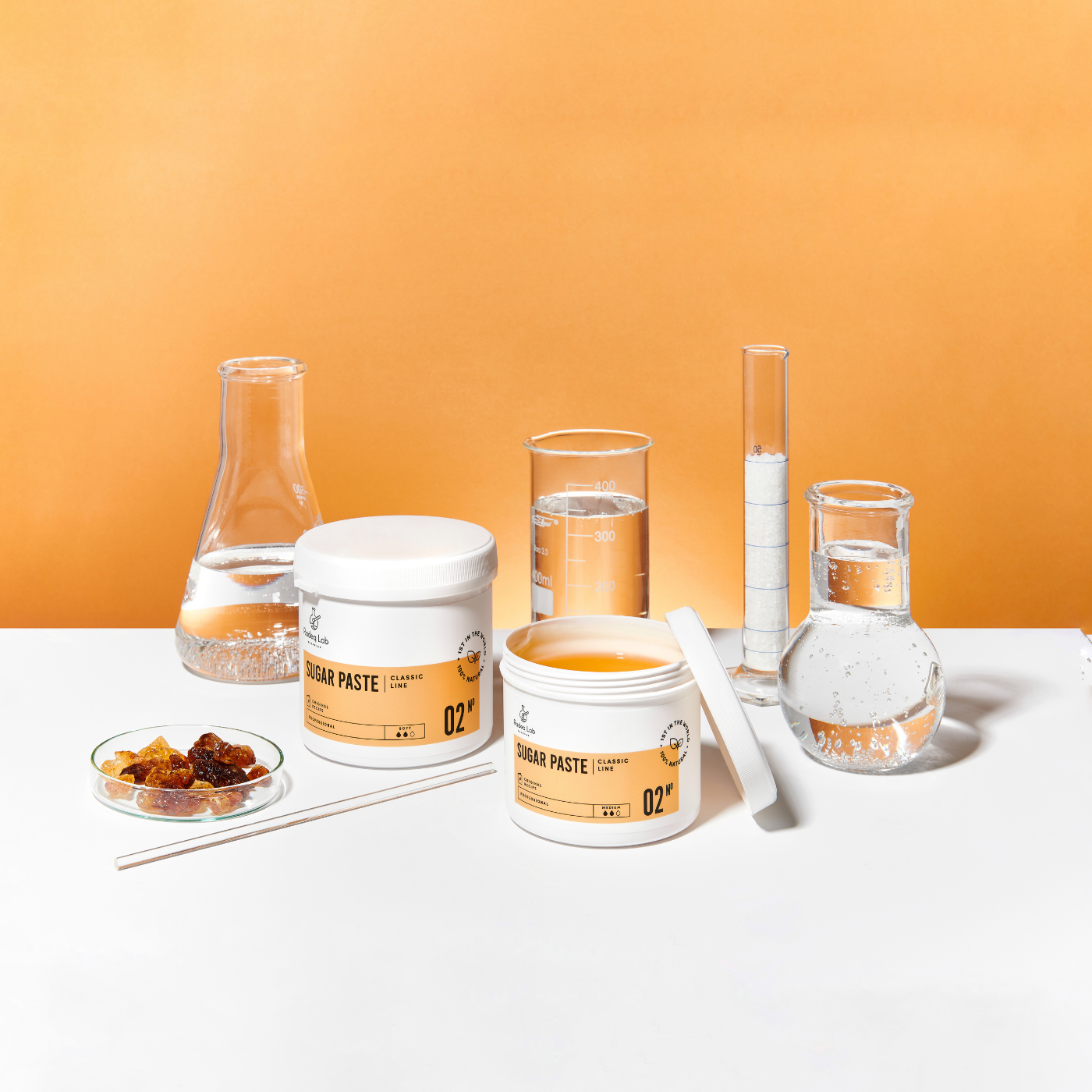 Classic 02N° Sugar Paste – Radeq Lab Sugaring US