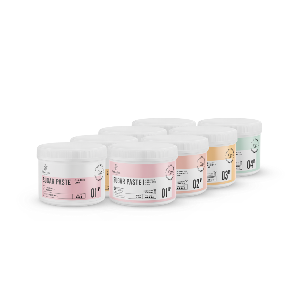Sugar Paste Sample Kit – Radeq Lab Sugaring US